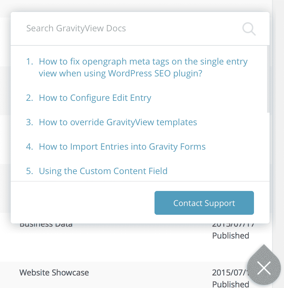 GravityView version 1.15 introduces capabilities - GravityKit