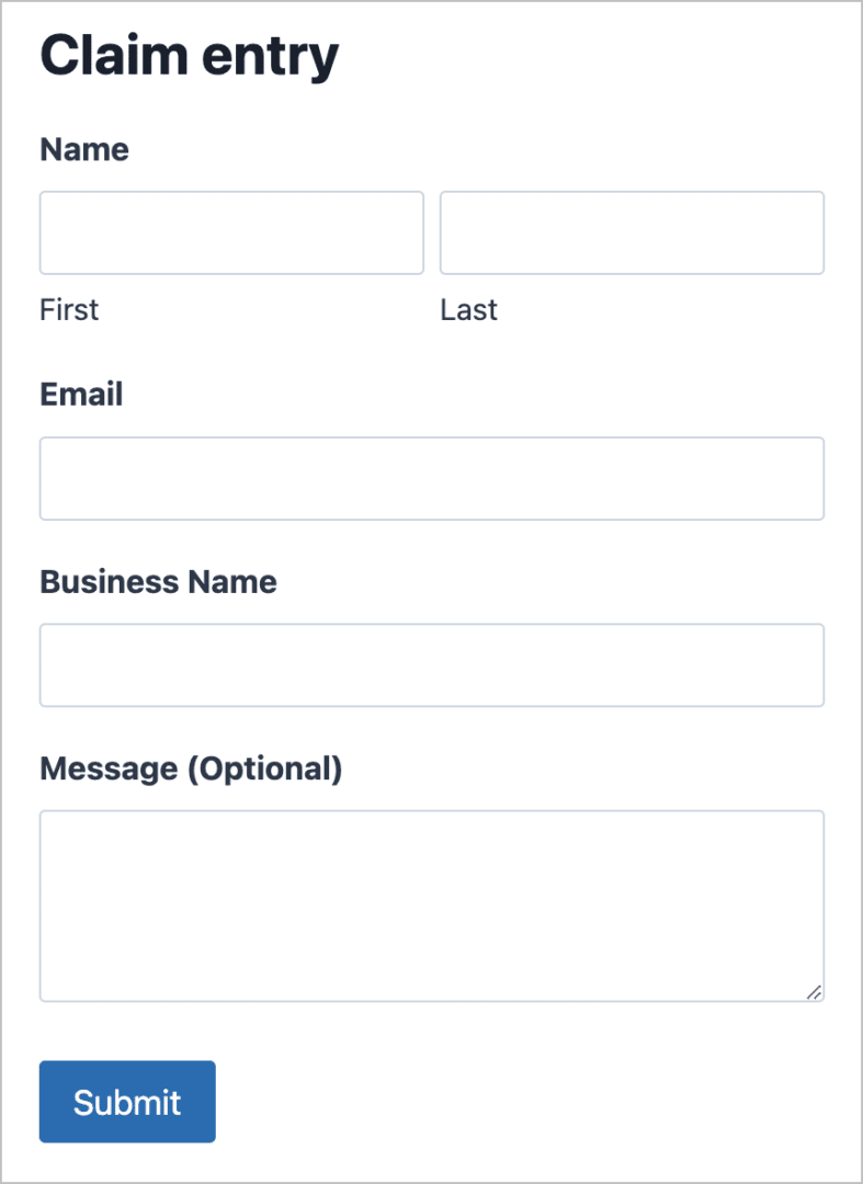 Add “Claim Entry” Functionality to Your Directory - GravityKit