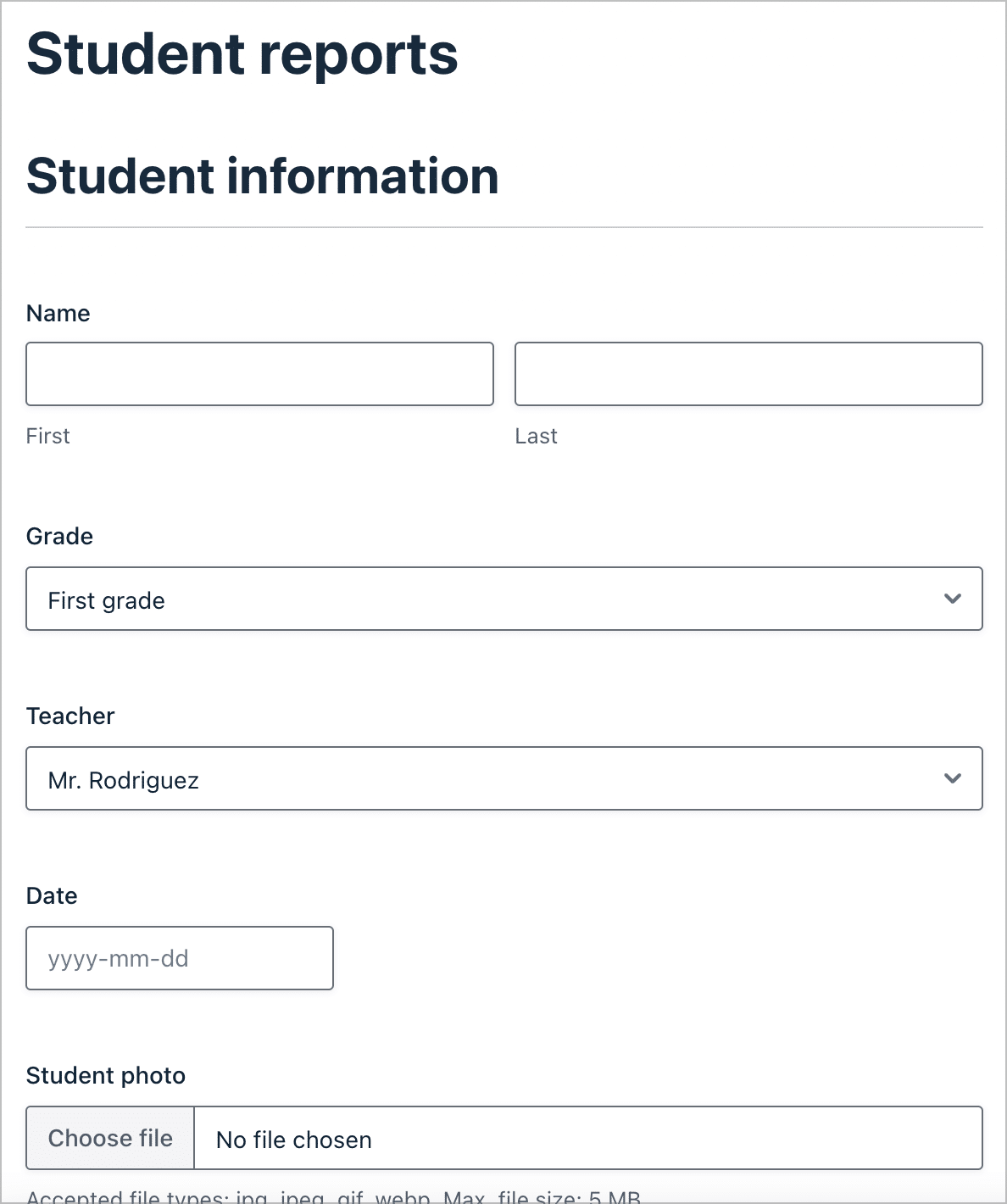 How to create student report cards using GravityView - GravityKit