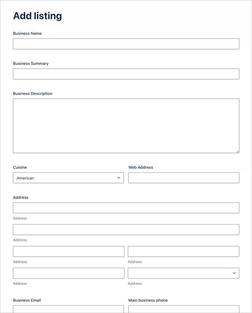 How to build a business directory with Gravity Forms - GravityKit