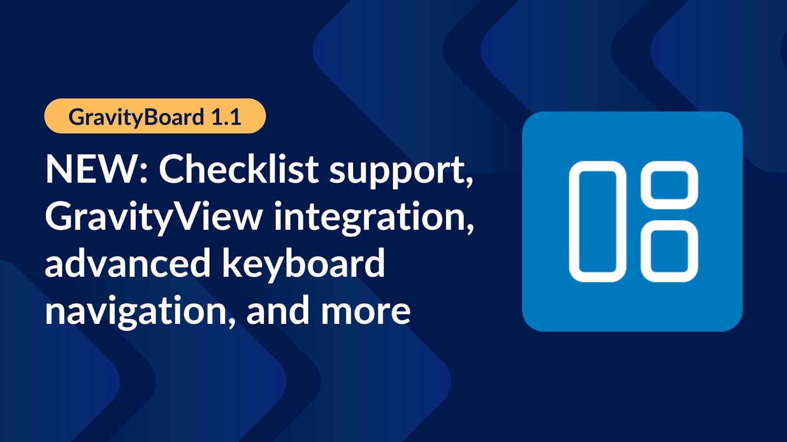 Announcing GravityBoard 1.1: Card checklists, GravityView integration, and more - GravityKit