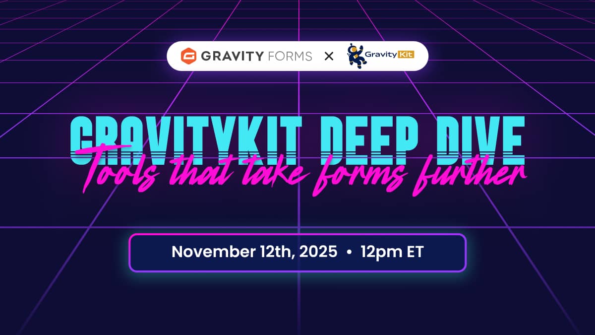 Celebrate the holidays with GravityKit + Gravity Forms! - GravityKit