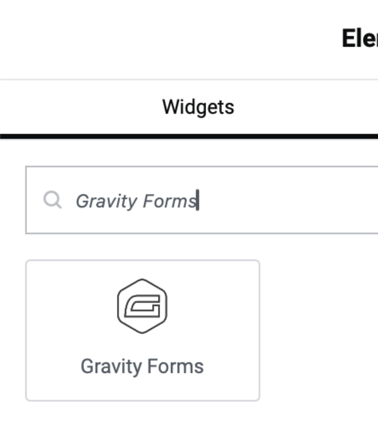 Gravity Forms Widget for Elementor (free add-on!)